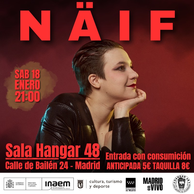 NÄIF en sala Hangar 48