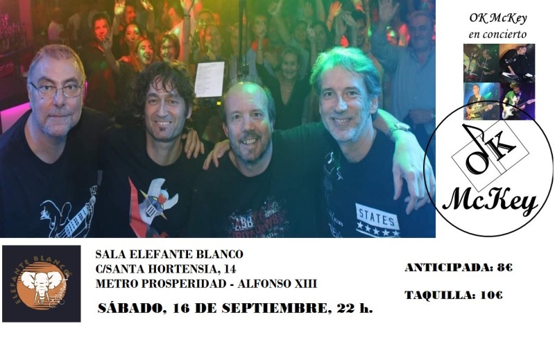 OK MCKEY en Sala El Elefante Blanco
