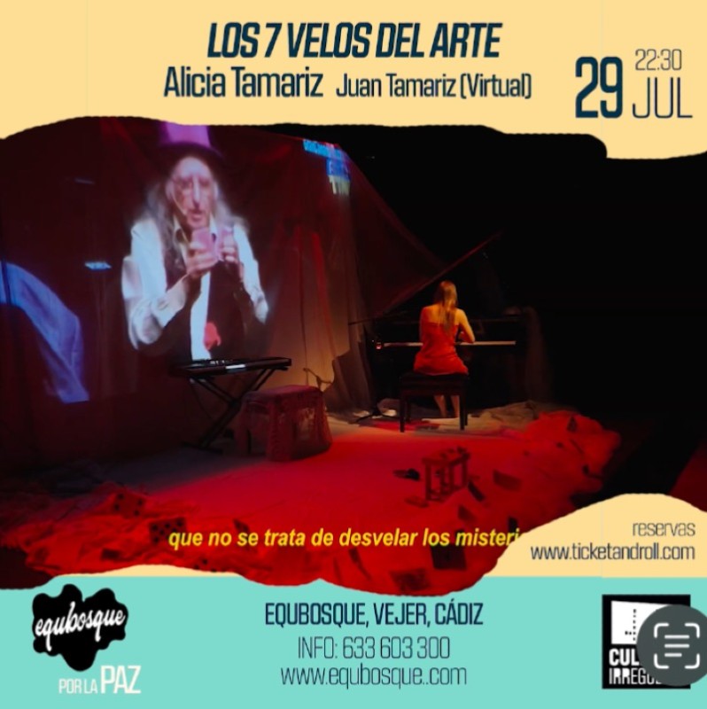 Los siete velos del arte. Alicia Tamariz y Juan Tamariz en virtual