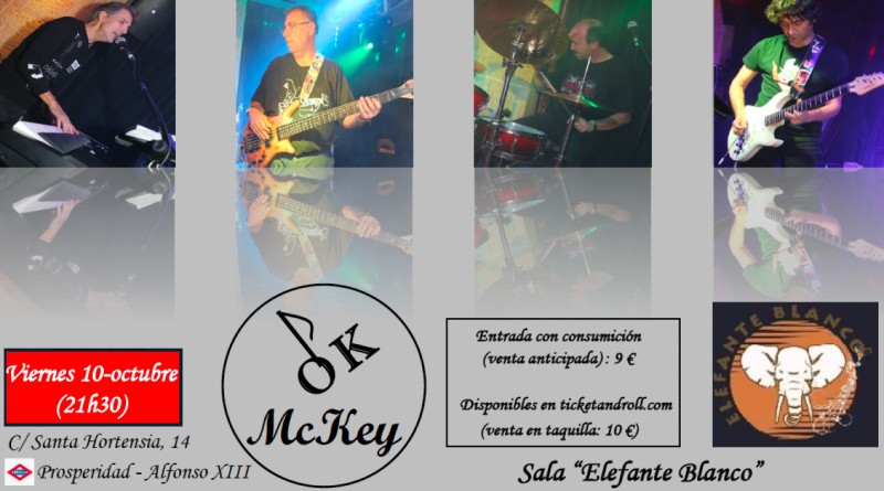 OK McKEY en Sala El Elefante Blanco