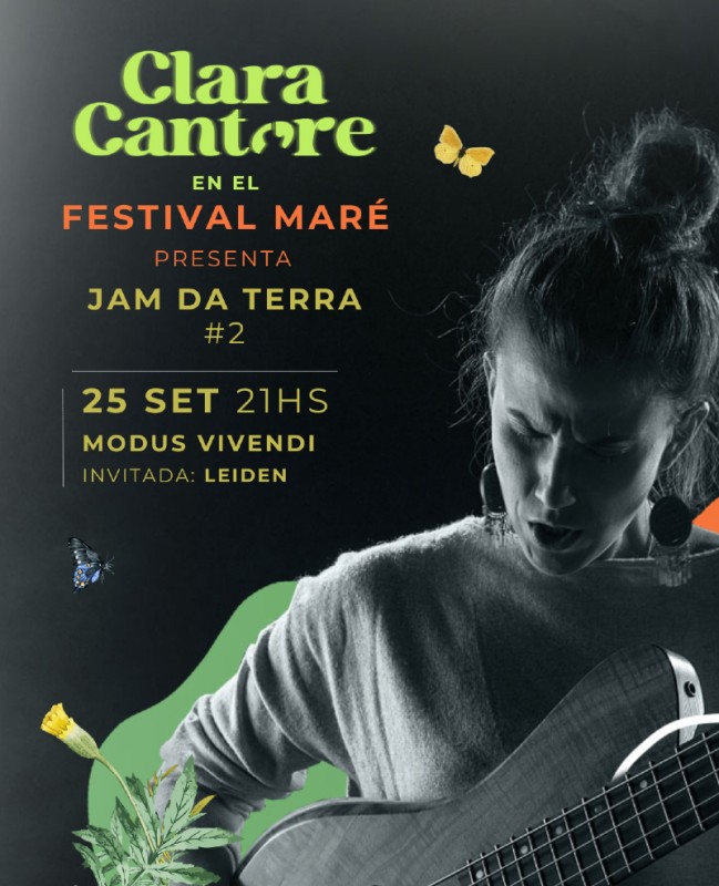 Clara Cantore en el Festival Maré