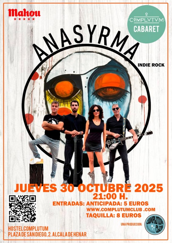 ANASYRMA en COMPLUTUM CABARET