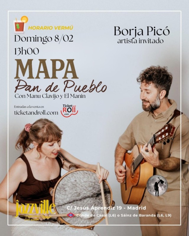 MAPA: Concierto presentación "Pan de Pueblo"