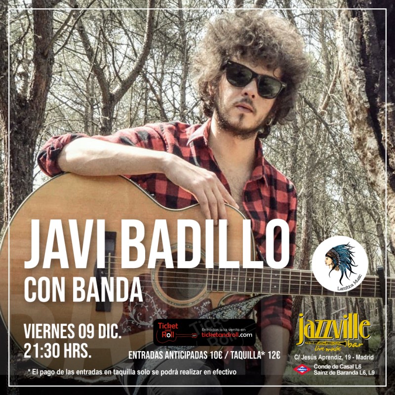 Javi Badillo en Jazzville (con banda)