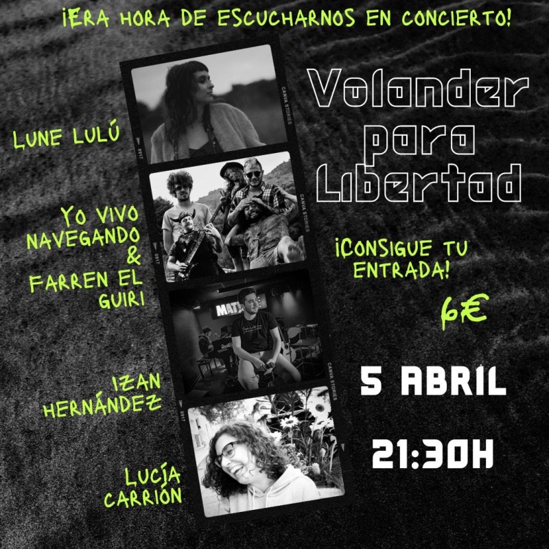 VOLANDER PARA LIBERTAD