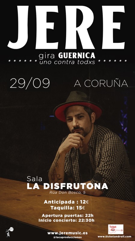 JERE EN «A CORUÑA» EN «LA DISFRUTONA»
